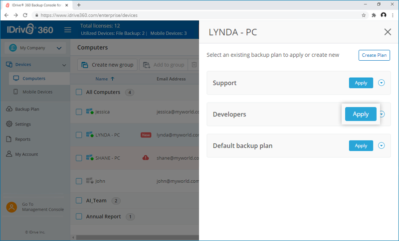 FAQs on IDrive® 360 Entire Machine Backup