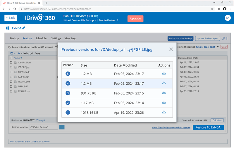 Frequently asked questions - IDrive® 360 Backup Console