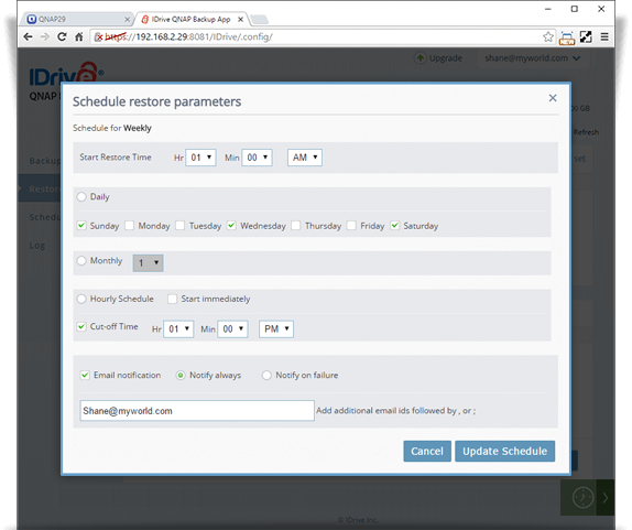 Frequently asked questions on NAS Backup – IDrive® QNAP Backup application