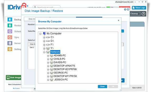 FAQs on Disk Image Backup – IDrive®