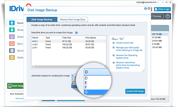 Disk backup faq – IDrive®
