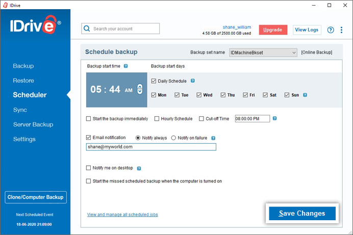 Frequently asked questions on IDrive® Entire Machine Backup