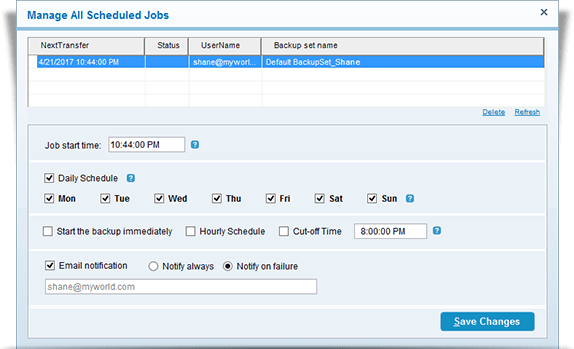 FAQs on online backup via IDrive® Windows application