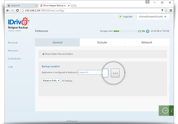 Frequently asked questions on NAS Backup – IDrive® Netgear Backup application