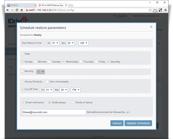 Frequently asked questions on NAS Backup – IDrive® QNAP Backup application