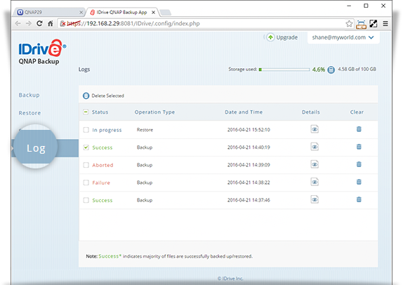 Frequently asked questions on NAS Backup – IDrive® QNAP Backup application
