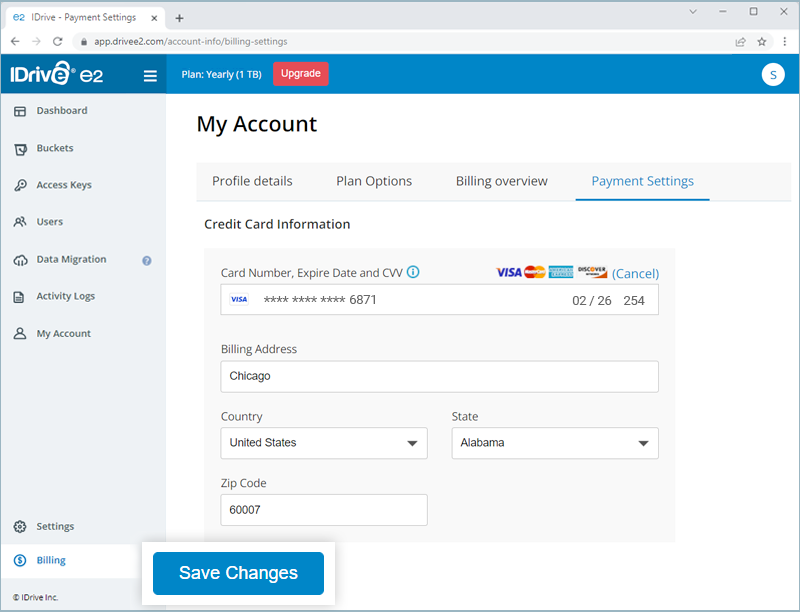 FAQs about IDrive® e2 account management