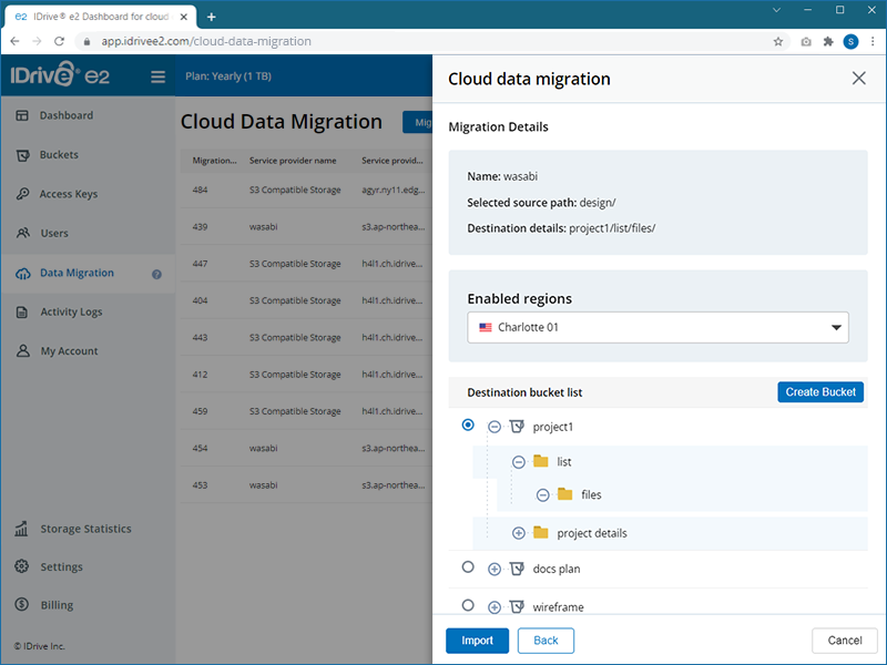 FAQs about IDrive® e2 Cloud data migration