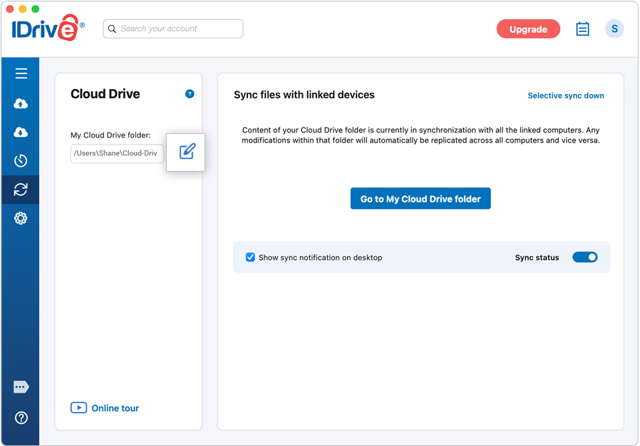 FAQs on online backup via IDrive® Cloud Drive