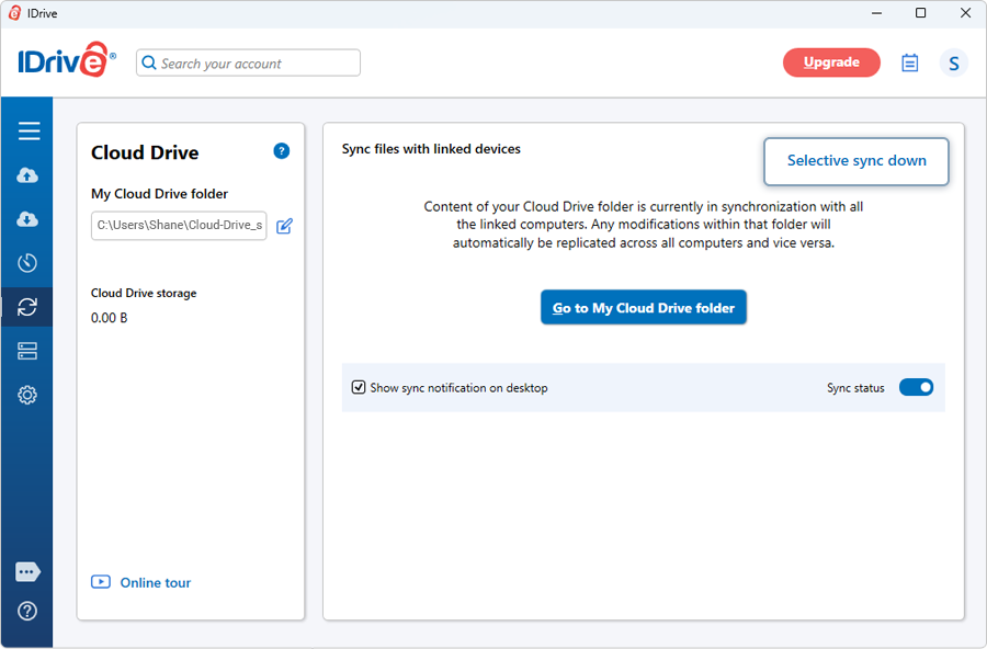 FAQs on online backup via IDrive® Cloud Drive
